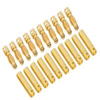 China 3mm Gold Bullet Banana Plug Connectors 80A 60A Durable for RC Car Lipo Battery for sale