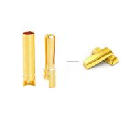 China 4mm Gold Plated Banana Plug Connectors 36A 70A Male Female for RC Battery ESC Motor for sale