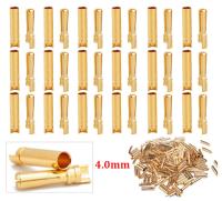 China 4mm Gold Plated Banana Plug Connectors 36A 70A Male Female for RC Battery ESC Motor for sale