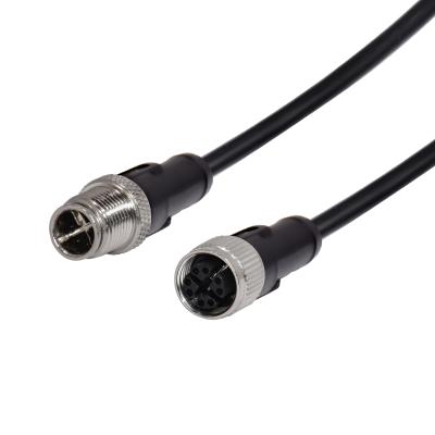 China IP67 M12 8 Pin Wire Harness 1.5A 30V Sensor Actuator Connector for sale