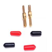 China Beryllium Copper RC Banana Plug 4mm 5mm Male Bullet Connector Gold Plated for sale