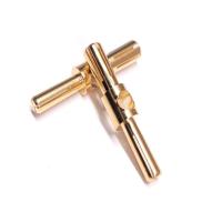 China Beryllium Copper RC Banana Plug 4mm 5mm Male Bullet Connector Gold Plated for sale