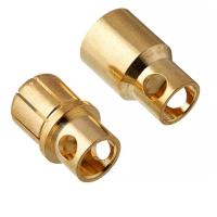 China 8mm Gold Plated Bullet Connectors for RC Lipo Battery ESC Motor 1 Pair for sale