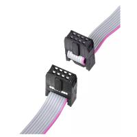 China Copper Flexible Flat FFC Ribbon Cable 2.54MM Pitch Multipurpose for sale
