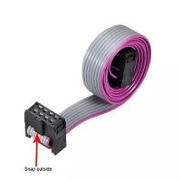 China Copper Flexible Flat FFC Ribbon Cable 2.54MM Pitch Multipurpose for sale