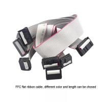 China Copper Flexible Flat FFC Ribbon Cable 2.54MM Pitch Multipurpose for sale