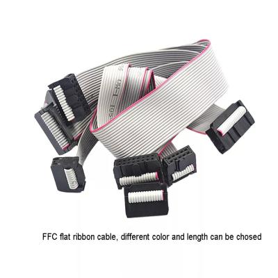 China Copper Flexible Flat FFC Ribbon Cable 2.54MM Pitch Multipurpose for sale