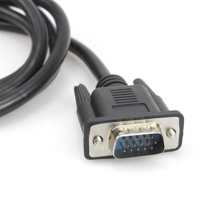 China D Sub 15Pin VGA Cable 28AWG Tinned Copper Braiding for Computer Monitor for sale