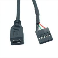 China Pitch 2.54mm 5 Pin Electronics Wire Harness For Computer Motherboard for sale