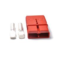 China 350A 600V Forklift Battery Plug , Winch Trailer Forklift Battery Cable Connectors for sale