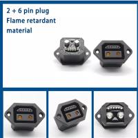 China Hexie Nylon 200V 40A Energy Storage Connector 2+6 Tower for EV Charging for sale