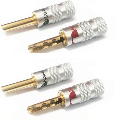 China Audio Cable Nakamichi Speaker Banana Plug Practical Multipurpose for sale