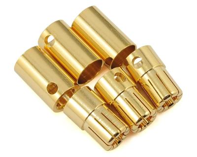 China 600V 65A Gold Plated 6mm Banana Plug Male Female Bullet Connector for RC Motor ESC Lipo Battery for sale