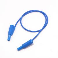 China Silicone Rubber Multimeter Test Leads Multicolor 32A With Banana Plug for sale