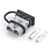 China Dual Pole Anderson Powerpole Connectors 50A 600V For Forklift Battery Terminal for sale