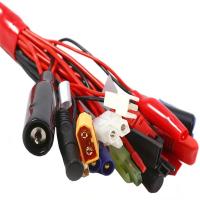 China Silicone RC Battery Charger Leads , 19 In 1 Multifunctional Lipo Charging Leads for sale