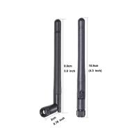 China 2.4GHz WiFi Router External Antenna 108mm 3dBi Gain SMA Male Connector for sale