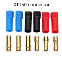 China XT150 Female Male Banana Connectors 6mm Gold Bullet 60A 130A Peak for RC Battery for sale