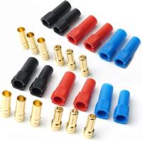 China XT150 Female Male Banana Connectors 6mm Gold Bullet 60A 130A Peak for RC Battery for sale