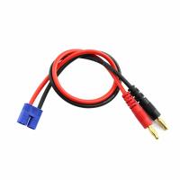 China 14AWG Silicone EC3 RC Charger Cable Multipurpose Red Black Color for sale