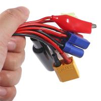 China ROHS Antiwear RC Battery Charger Leads , 11 In 1 Rubber Lipo Battery Charging Leads for sale