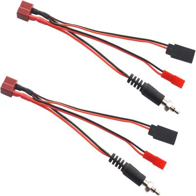 China Antiwear 22AWG Deans Charging Cable 3 In 1 Multipurpose Durable for sale