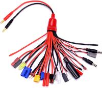 China 19 In 1 Lipo Battery RC Charger Cable Practical Multifunctional for sale
