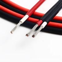 China XLPE 1000V 1500V Photovoltaic Solar Cable Tinned Copper 4mm2 6mm2 10mm2 for sale