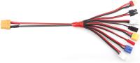 China Durable Silicone Lipo Charging Cable , Multipurpose RC Charger Leads for sale