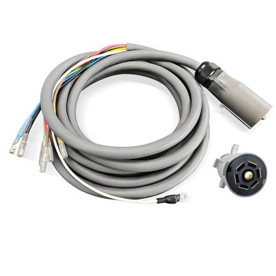 China IP67 Waterproof 7 Way Trailer Wire Harness 12V 24V for Caravans Food Trucks for sale