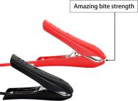 China 12V Battery PVC Insulated Alligator Clips Tinned Copper Multiscene for sale