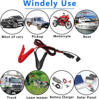 China 12V Battery PVC Insulated Alligator Clips Tinned Copper Multiscene for sale