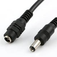 China 60W 12V 24V 5.5x2.1mm DC Splitter Cable 1 to 2 Way Male to Female Power Cable for sale