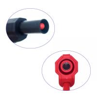 China Stackable Multimeter Test Leads 1000V 15A Double Ended Banana Plug 4mm 5 Colors for sale