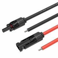 China 10 AWG Weatherproof Solar Panel Extension Cable 20 FT Tinned Copper 1.8KV DC for sale