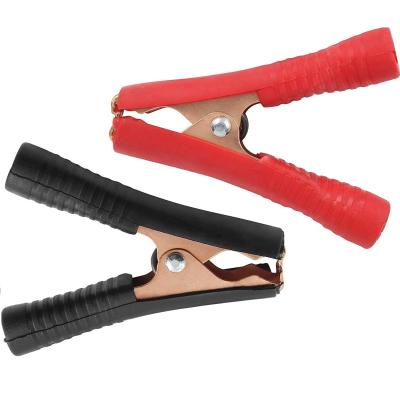 China ISO9001 Rubber Alligator Battery Clamps , 600V Crocodile Battery Clips for sale