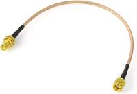 China Copper WiFi Antenna Extension Cable RP-SMA Male to Female 30cm RG316 for Router for sale