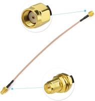 China Copper WiFi Antenna Extension Cable RP-SMA Male to Female 30cm RG316 for Router for sale