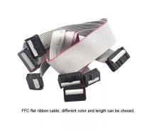 China Copper Flexible Flat FFC Ribbon Cable 2.54MM Pitch Multipurpose for sale