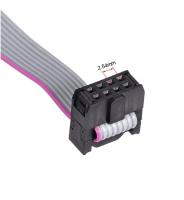 China Copper Flexible Flat FFC Ribbon Cable 2.54MM Pitch Multipurpose for sale