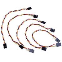China Dupont 2.54mm 4Pin 8Pin Female Jumper Wire Cables 20cm for PC Motherboard 250V-300V for sale