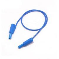 China 4mm Banana Plug Multimeter Test Leads 16A-30A With Silicone Jacket for sale