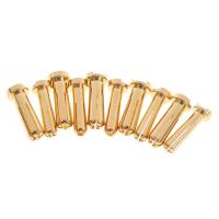 China 4mm 5mm Gold Plated Bullet Banana Plug Connector Male Female for RC Battery for sale