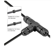 China Underground T Shape Connector IP68 Waterproof Junction Box Connectors Quick Installation for sale