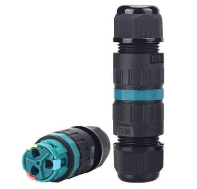 China IP68 Waterproof Quick Connector 2 Way 3 Core Electrical Junction Wire Connector for sale