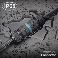 China IP68 Waterproof Quick Connector 2 Way 3 Core Electrical Junction Wire Connector for sale