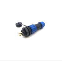 China 13mm Waterproof Aviation Connector IP67 2Pin Panel Mount LED Light Wire Connector for sale