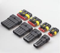China 1-6 Pin Waterproof Automotive Electrical Connector 16A 450VAC for Car Motorcycle for sale