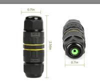China EW-M16 IP68 Waterproof Cable Connector Male Push Pull / Screw Fixed For Automotive for sale