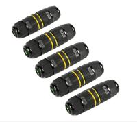 China EW-M16 IP68 Waterproof Cable Connector Male Push Pull / Screw Fixed For Automotive for sale